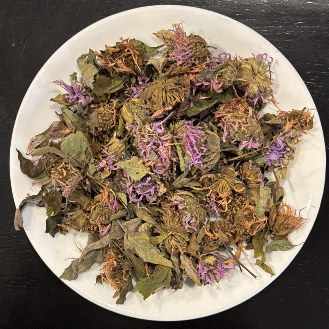 Bee Balm Flowers, Dried Organic - Etsy