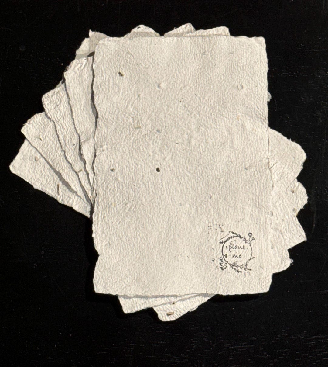 Plantable Seed Paper, 4x6”, Set of 5 - Etsy