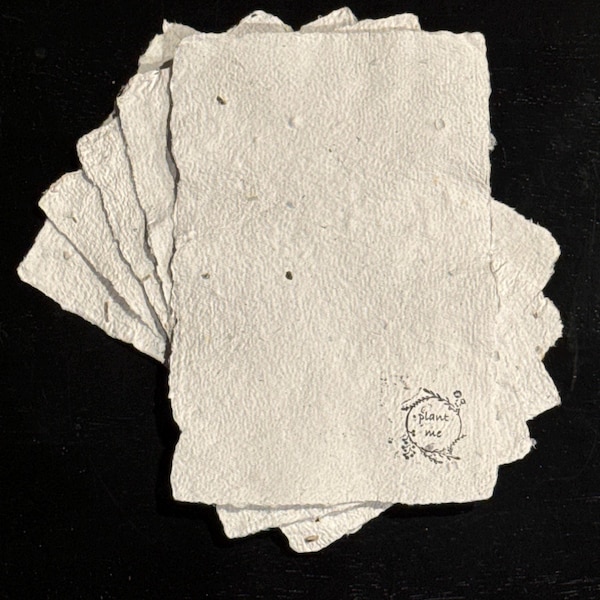 Plantable Seed Paper - Etsy