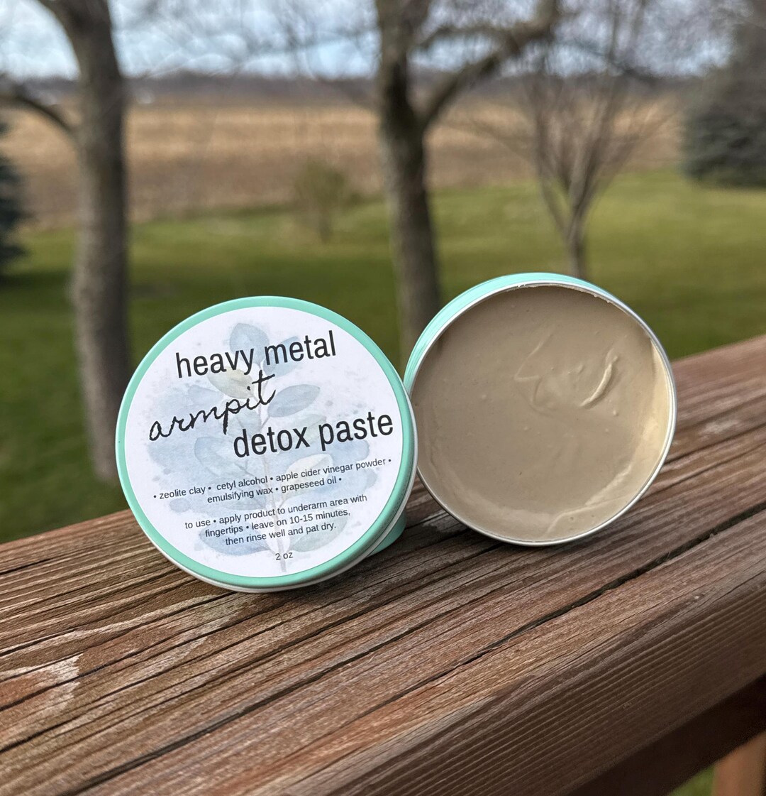 Heavy Metal/armpit Detox Paste, Organic - Etsy