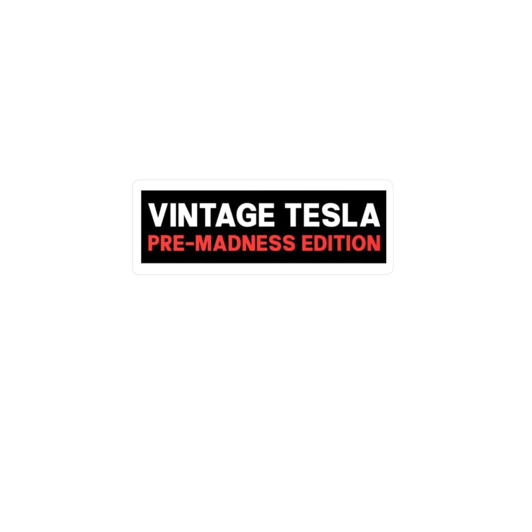 Anti Elon Tesla Decal|funny EV Car Sticker|not a Musk Fan Vinyl|tesla ...