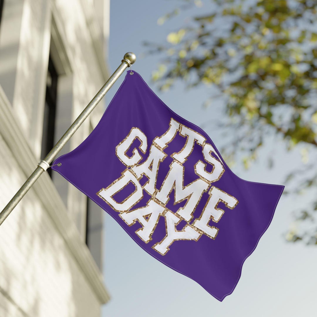 LSU Flag|game Day Flag|lsu Tigers Flag|tailgate Flag|college Football ...