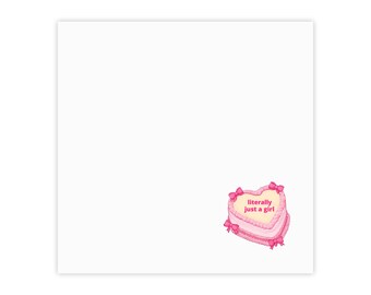 Charming Pink Bow Post-it® Note Pads, Cute Sticky Notes, Kawaii Office ...