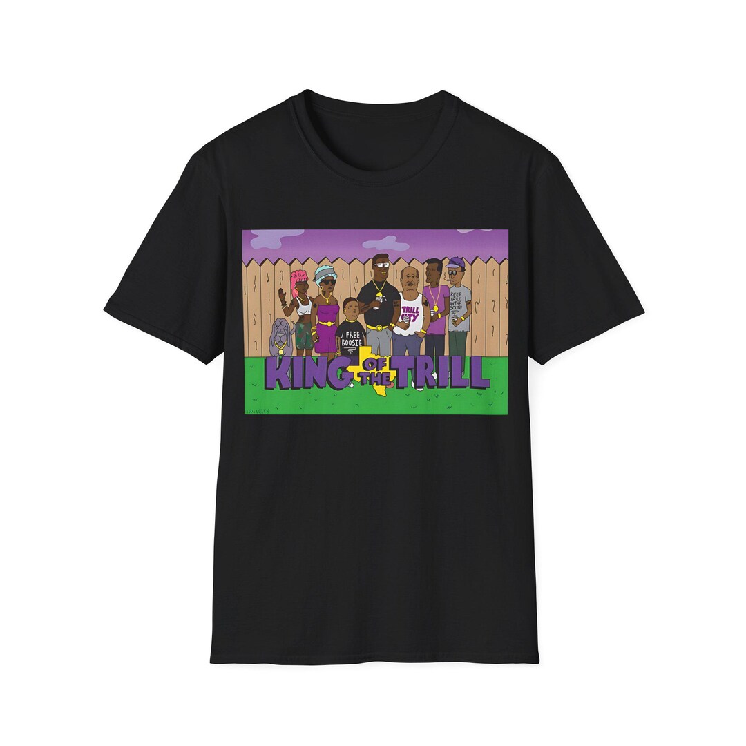 King of the Trill|texas Pride Tee|h-town Shirt|king of the Hill Tee ...