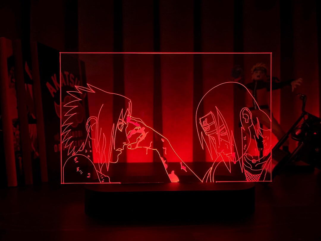 Anime and Manga Night Light, Anime Desk Lamp W/ RGB Remote Control ...