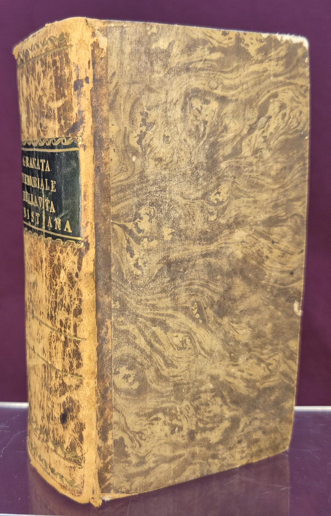 1692 Bologna – Luigi Granata, Memoriale Della Vita Christiana Tomo III ...