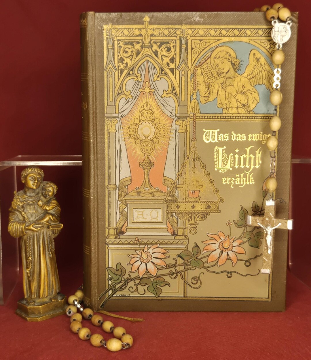 Eucharistic Devotional Set Circa 1910 – “what the Eternal Light Tells ...
