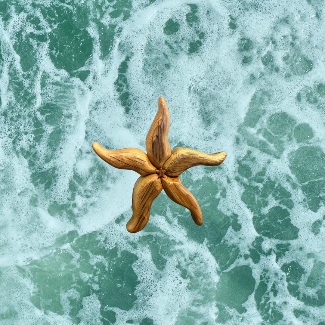 Starfish | Wood Starfish | Sea Creature | Scroll Saw Art | Sea Art ...