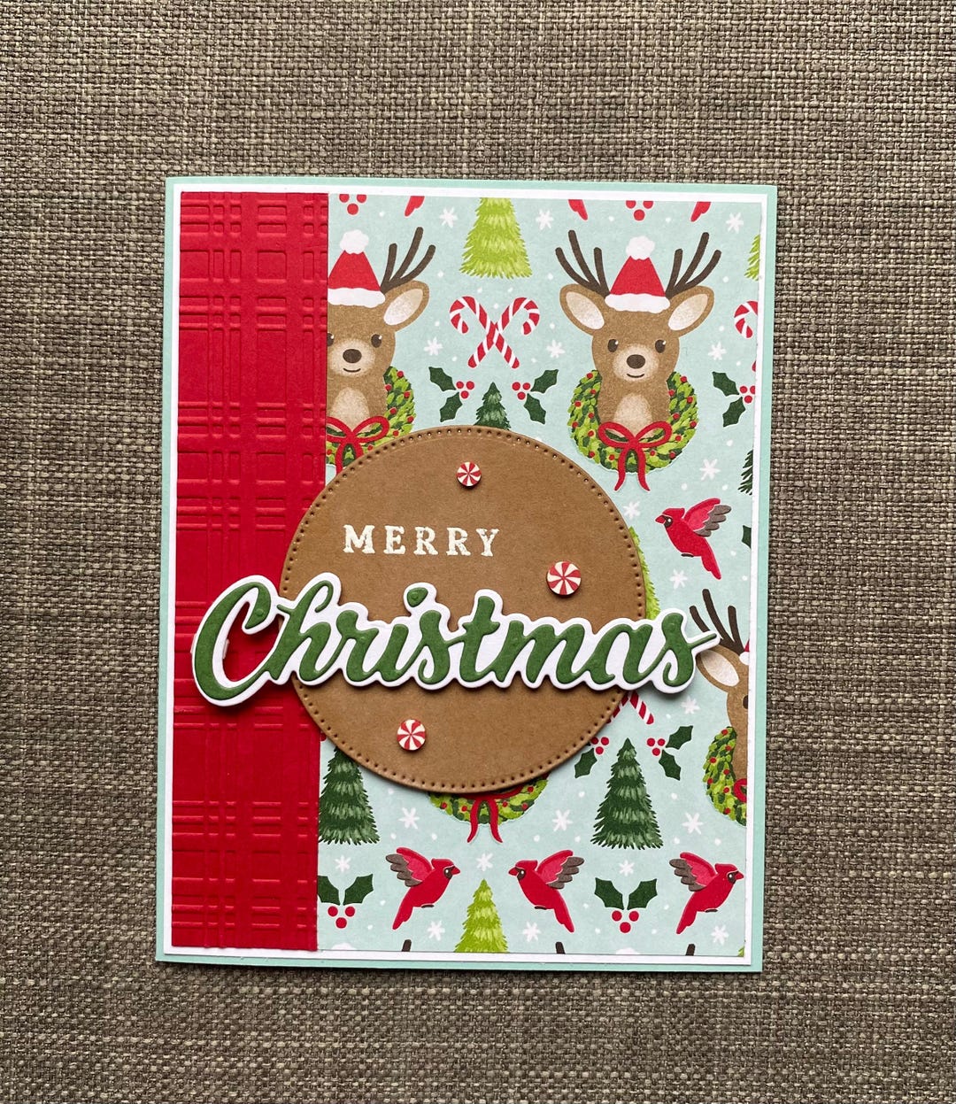 Reindeer Days Christmas Card - Etsy