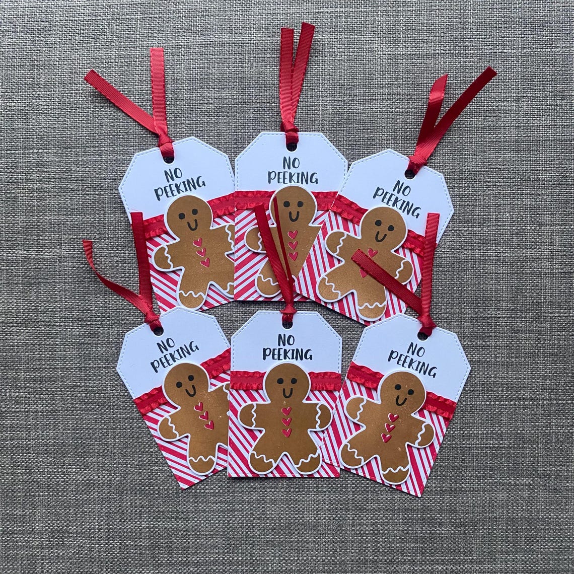 Ginger Bread Man Gift Tags - Etsy