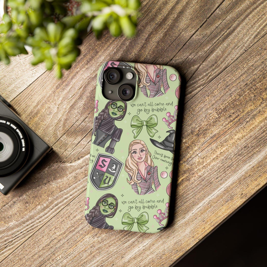 Wicked Movie Musical Slim Phone Cases, iPhone Cover, Broadway Theater ...