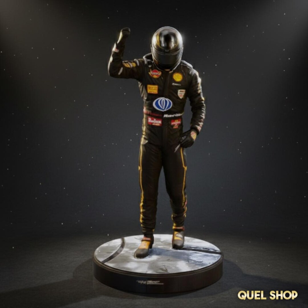 F1 Pilot Figure STL – 3D Printable Racing Driver Bust (digital Download ...