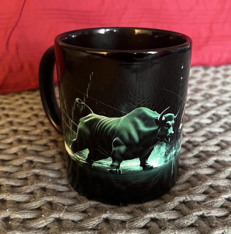 Stock Market Mug Custom Trader Mug for Dad Investor Gift for Husband ...