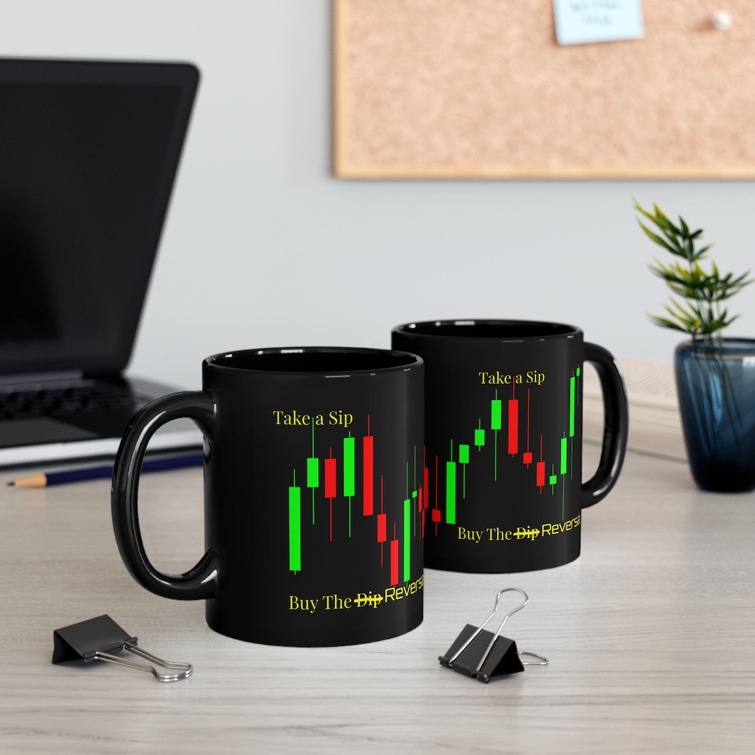 Take a Sip Stock Market Custom Trader Mug for Dad Investor Gift for ...