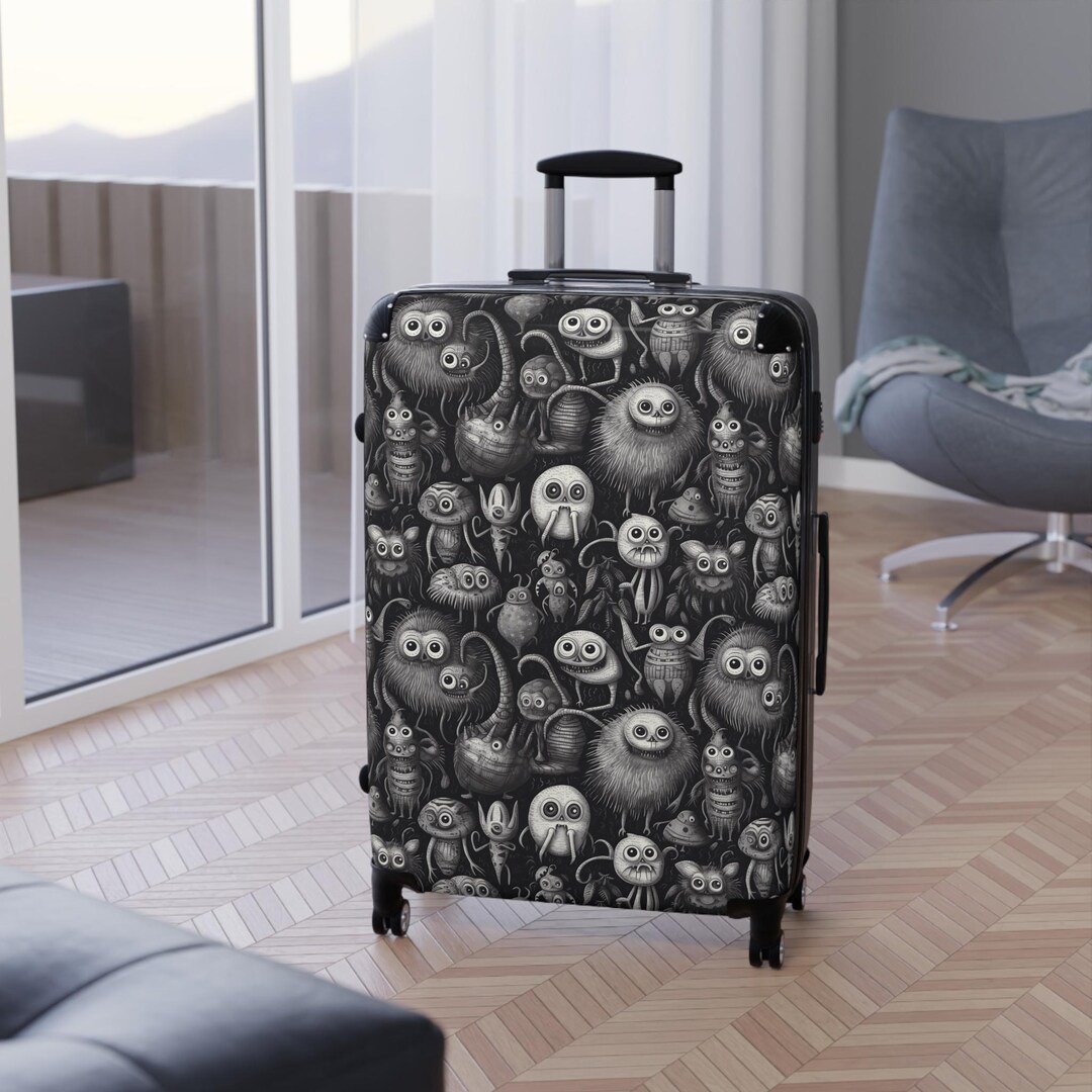 Fantasy Creature Suitcase: Monster Lover Travel Luggage - Etsy