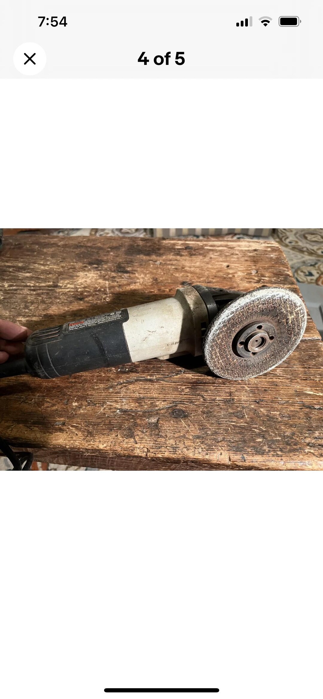 Porter Cable Grinder Six Amp With Cord - Etsy