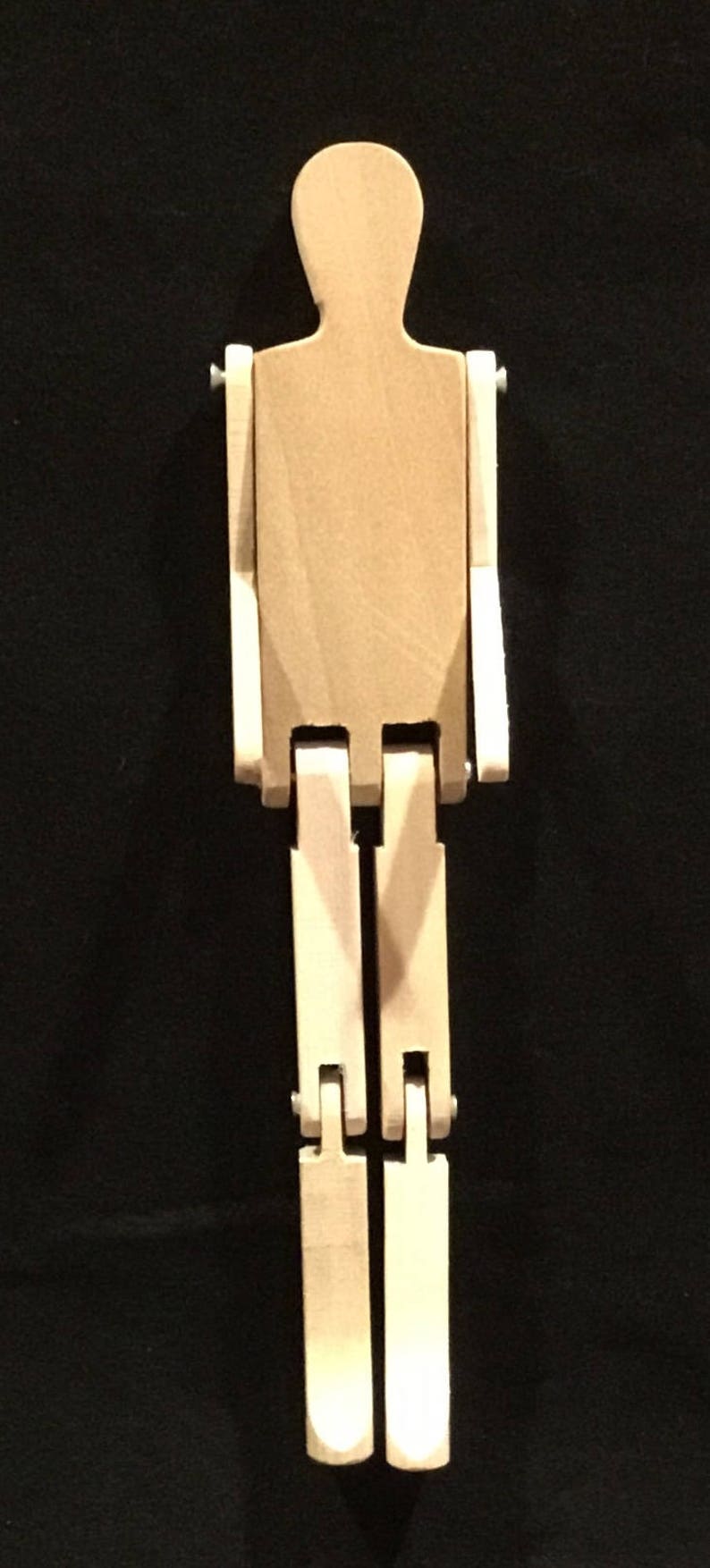 Limberjack Man With Dancing Board and Stick - Etsy