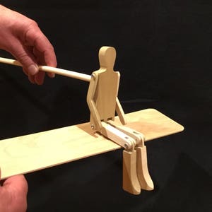 Limberjack Man With Dancing Board and Stick - Etsy