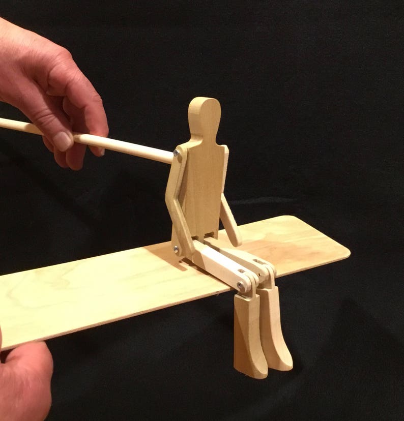 Limberjack Man With Dancing Board and Stick - Etsy