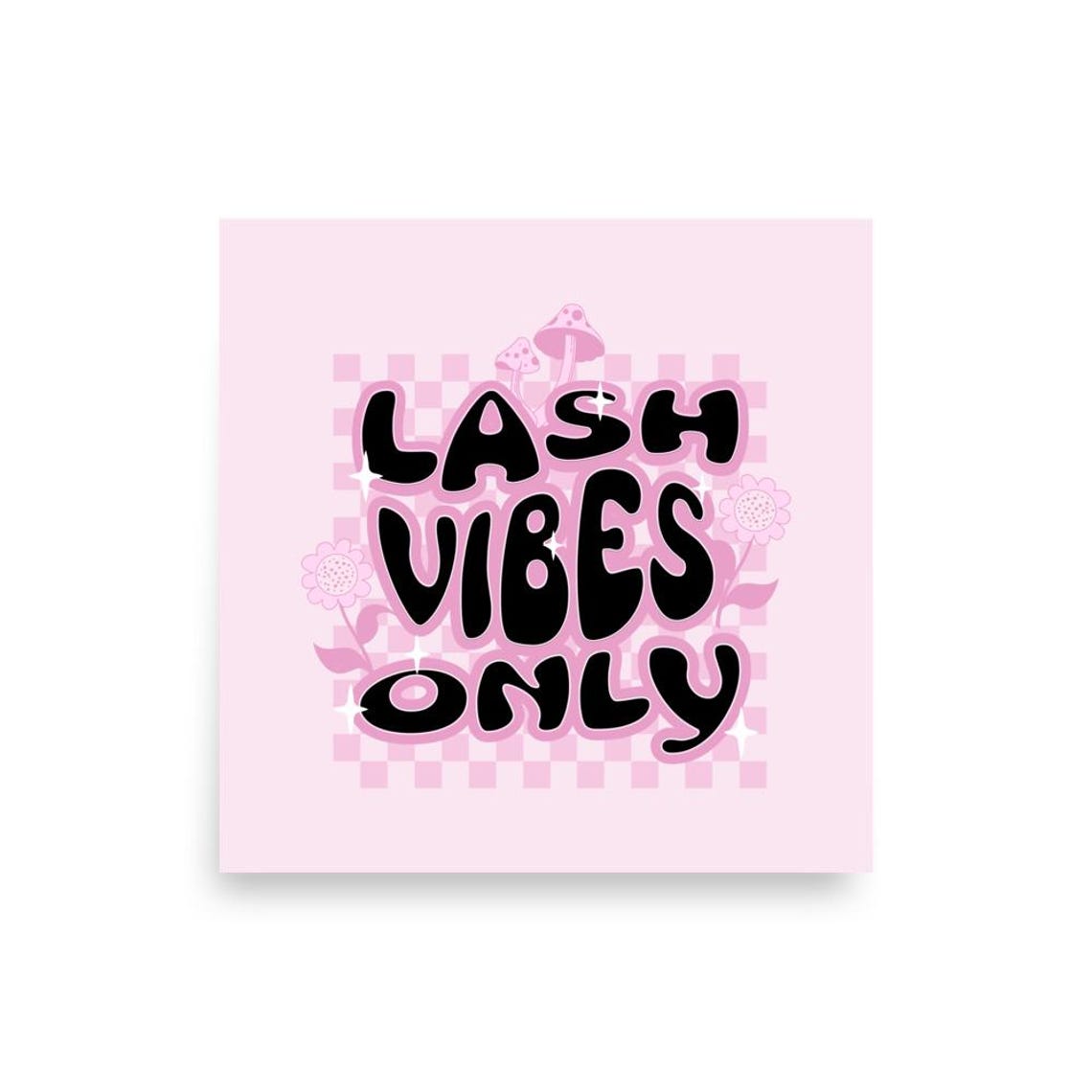 Lash Artist Decor, Lash Artist Print, Lash Print, Lash Studio Decor ...
