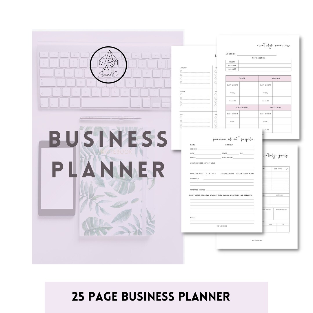 2024 Business Planner, Instant Download, Digital Planner, Good Notes ...