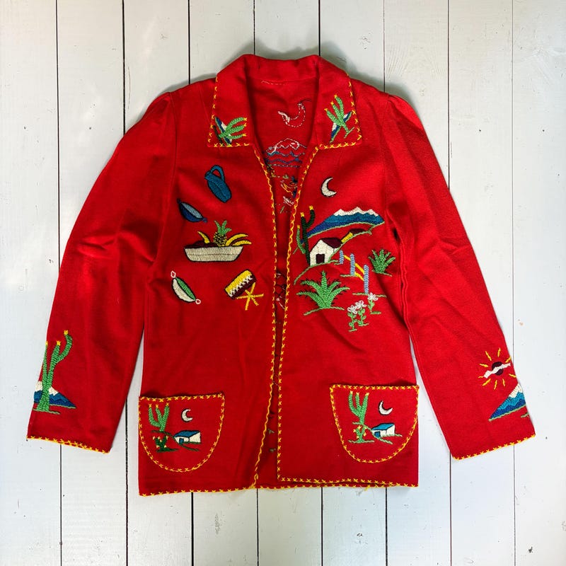 Mexican Tourist Jacket - Etsy