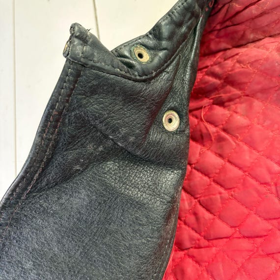 Vintage 1970s Furygan Leather Motorcycle Jacket: Cla… - Gem