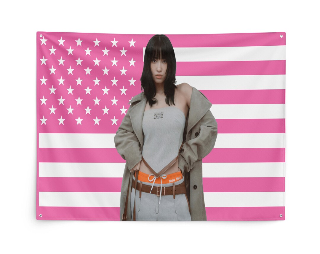 Momo Hirai momo TWICE Flag / Personalized Dorm Decor / Custom Image ...