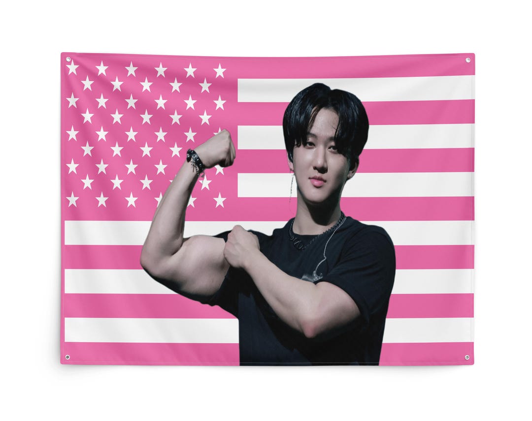 Seo Chang-bin changbin Stray Kids Flag / Personalized Dorm Decor ...