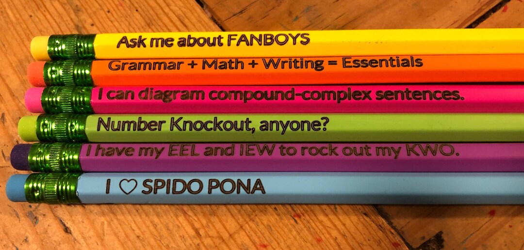 CC Pencils Essentials Classical Conversations Gifts (set of 6) - Etsy