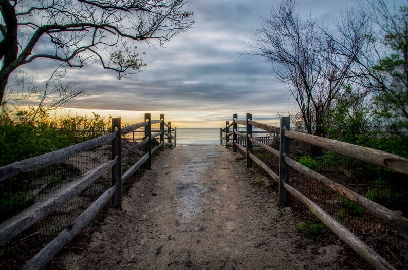 A Walk to the Beach - Tod's Point, Greenwich, CT - Fine Art Photograph ...