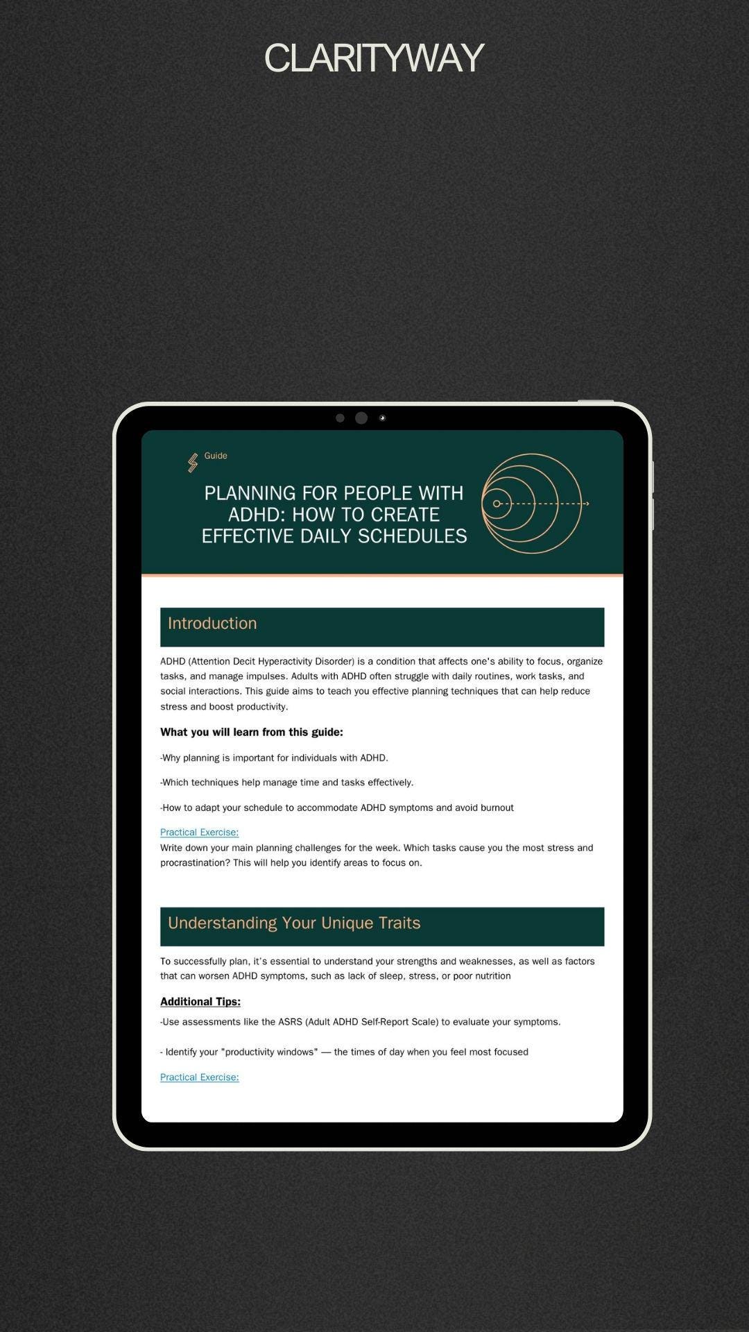 ADHD Time Management: How to Build a Daily Schedule That Sticks - Etsy