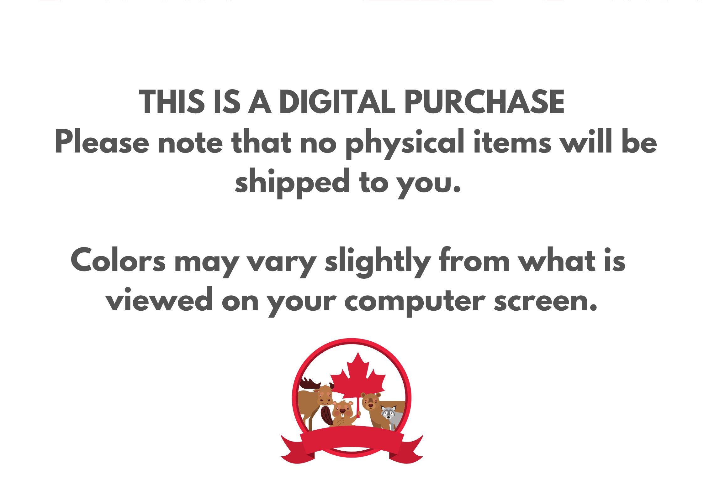 Canada Day Activity Sheets: Printable Games, Puzzles, Coloring (digital ...