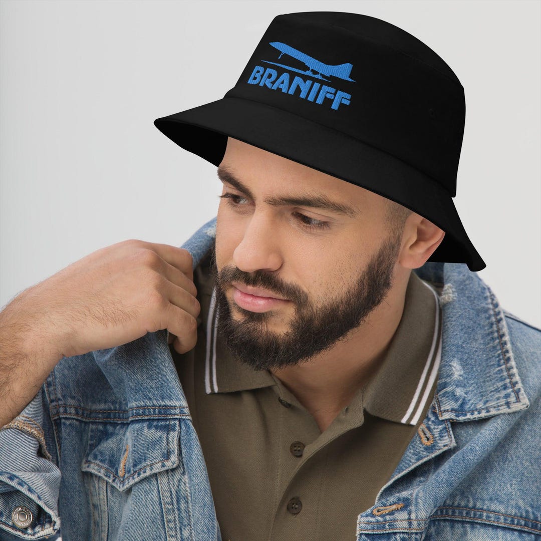 Bucket Hat Braniff Concorde SST Jet 1979 - Etsy