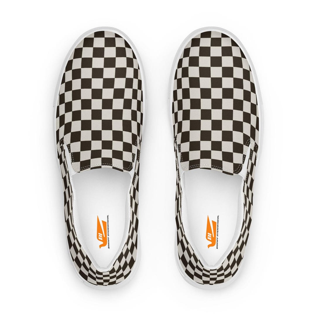 Sky High Slip-on Canvas Shoes Men’s Braniff Girard Design Interior Gray ...