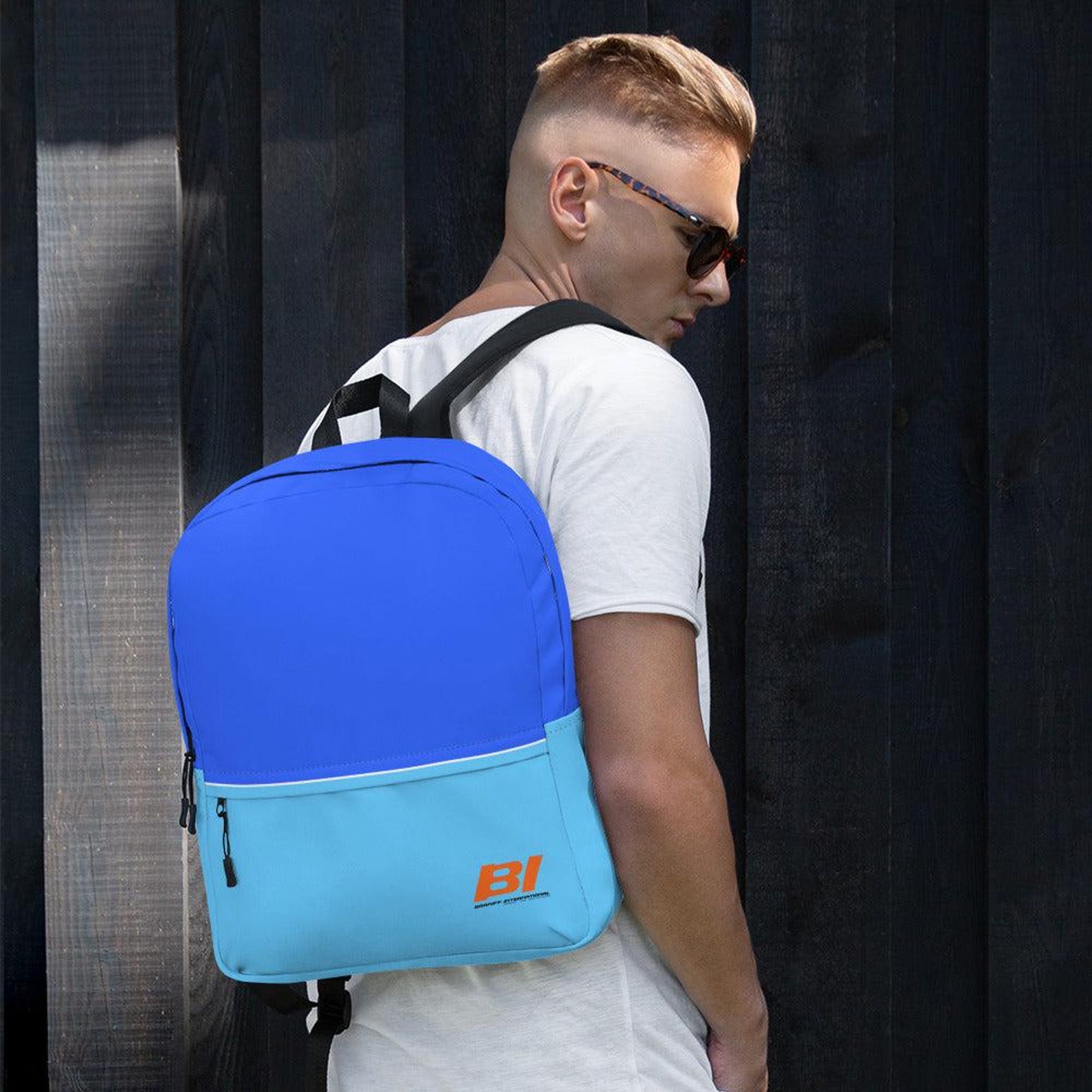 Backpack Braniff Blue Light Blue Two Tone Color Scheme 1971 - Etsy