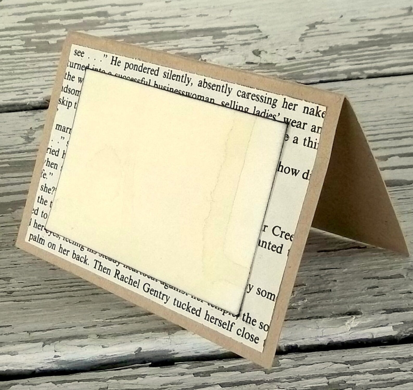 Rustic Place Cards, Book Themed Place Cards, Placecards, Wedding Decor ...