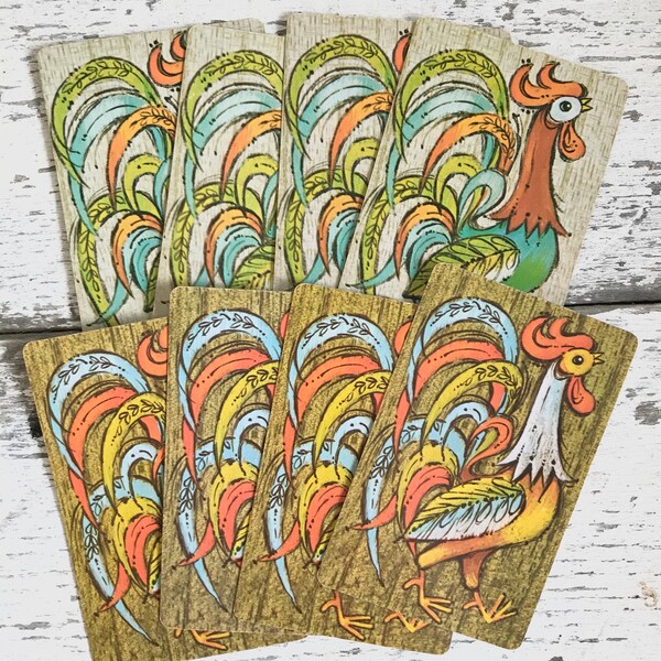 Chicken Playing Cards - Etsy