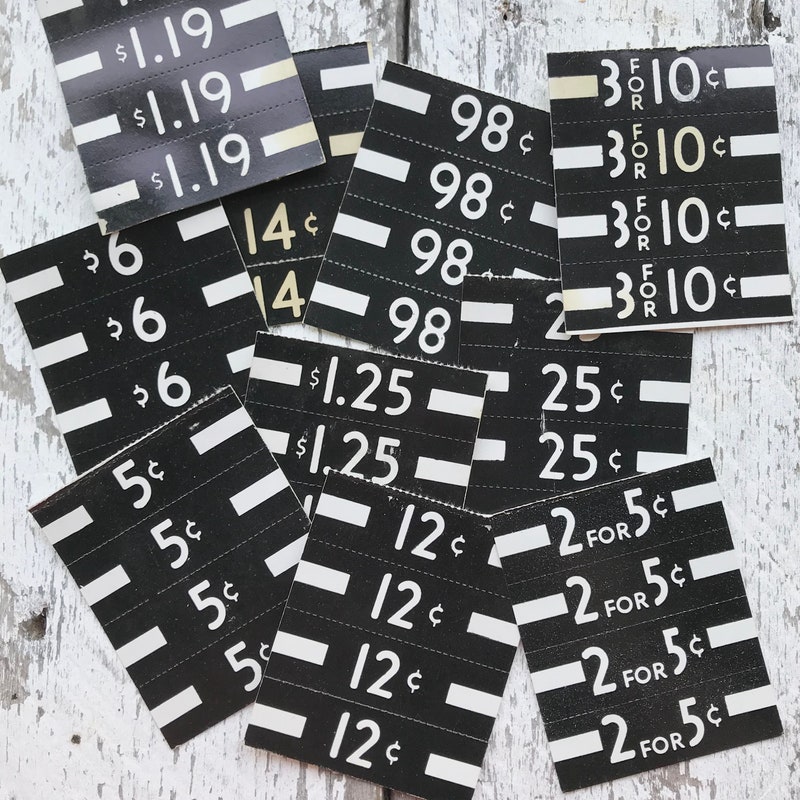 Price Tags - Etsy