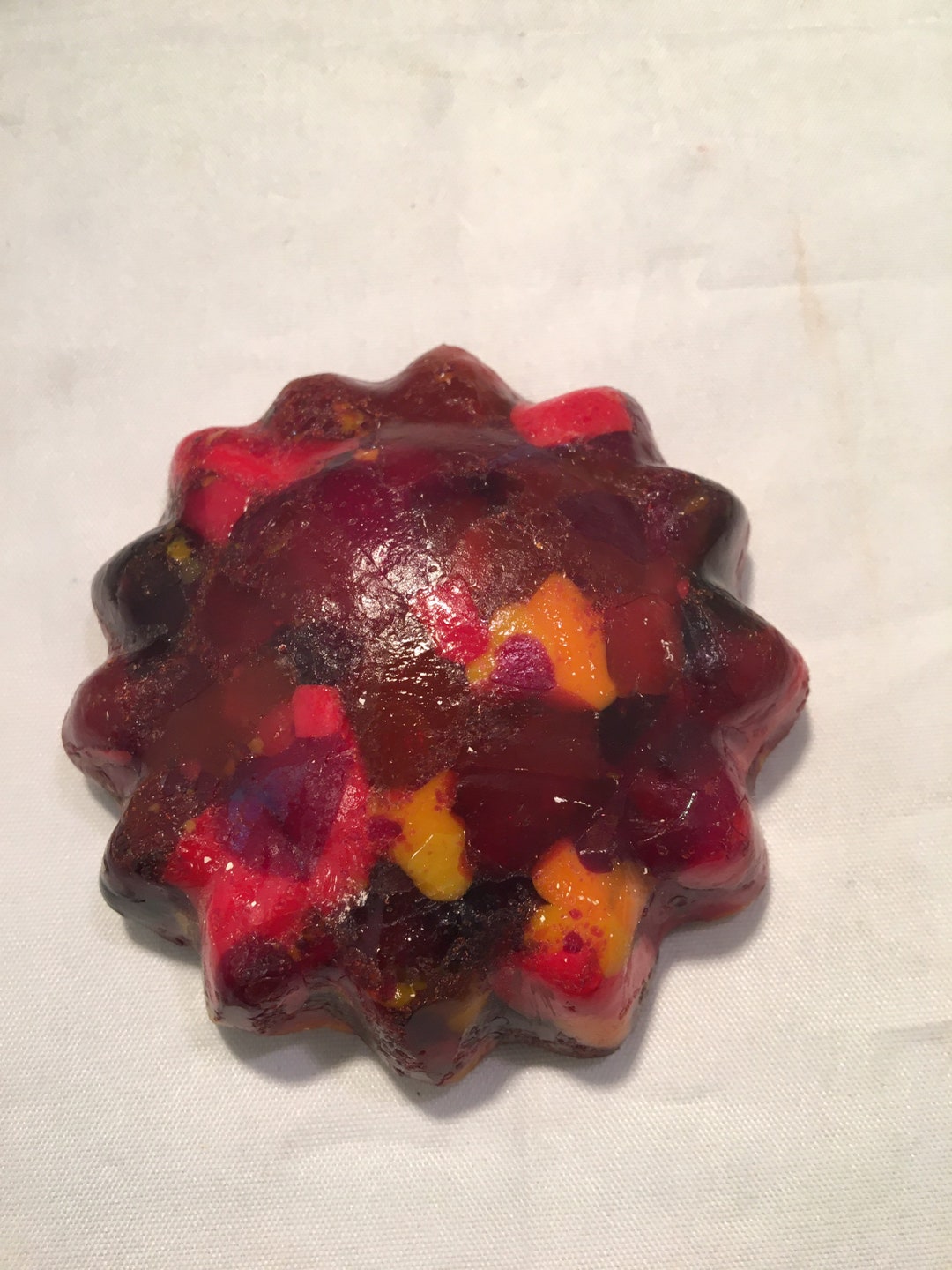Fused Glass Sun Paperweight: Textured Glass Art - Etsy