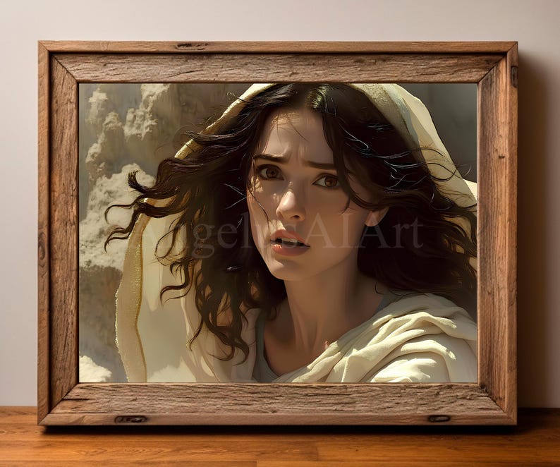 Mary Magdalene Empty Tomb, St. Mary, Ai-generated, Instant Digital ...