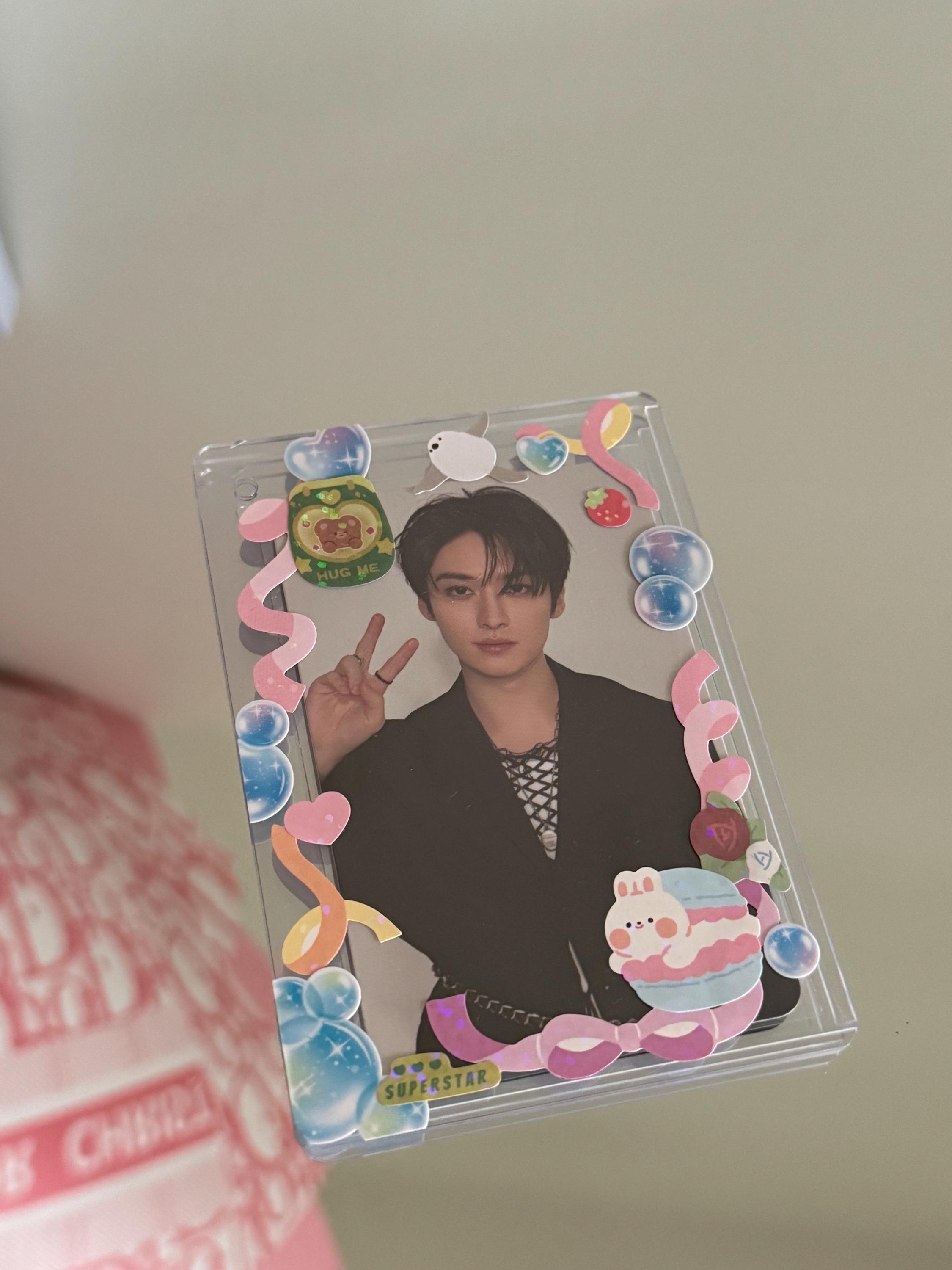 Decorated Photocard Sleeve - Etsy
