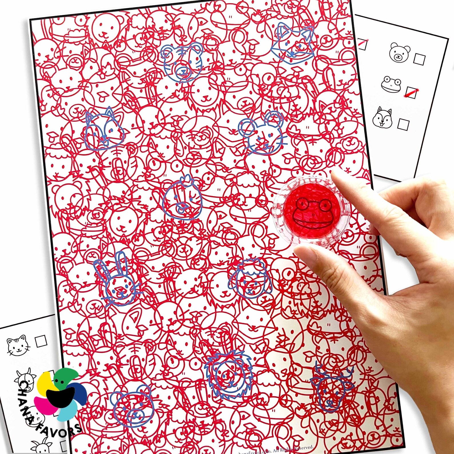 Animal Spotter Quest: Visual Perception Game for Kids (printable PDF ...