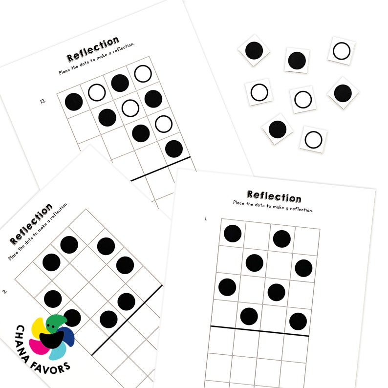 Reflection Brain Game: Mirror Image Visual Puzzle (PDF Download) - Etsy