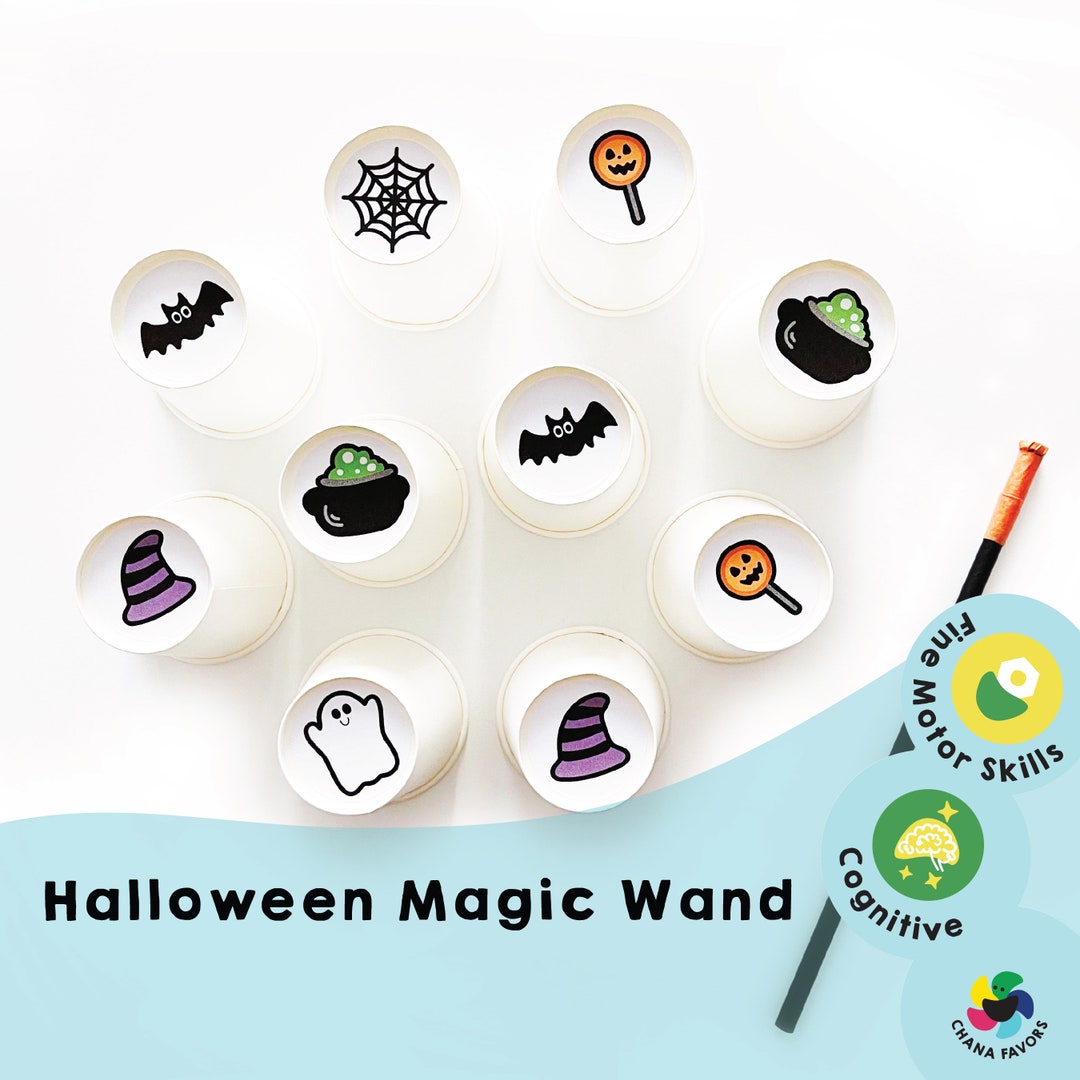 Halloween Magic Wand - Printable PDF - Download Only - Halloween Party ...