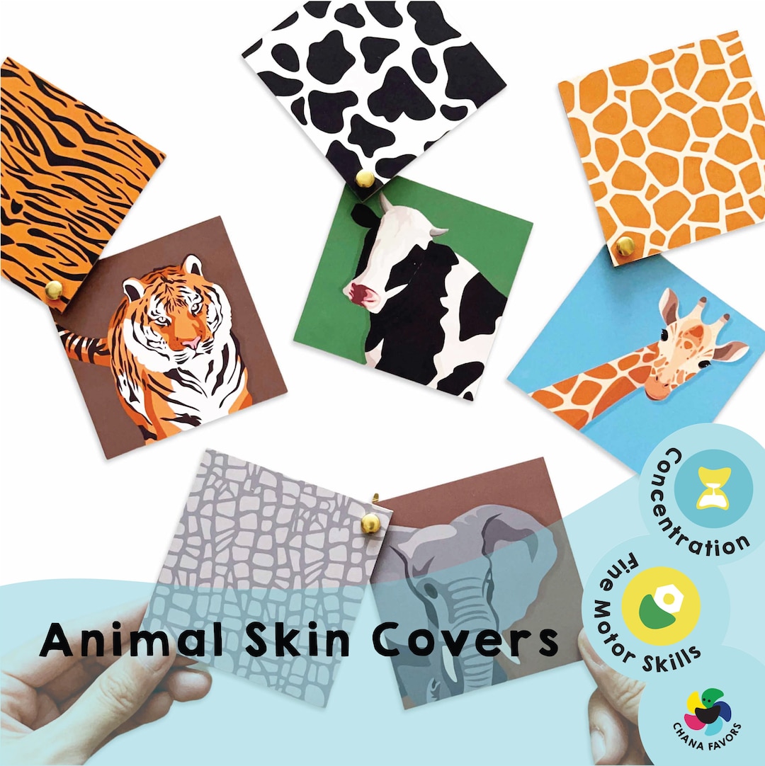 Animal Skin Covers Nature-inspired Printable for Interactive Learning ...