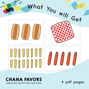 Threading Hot Dogs Printable: Fine Motor Skills Activity (PDF Download ...