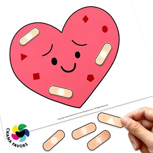 Mending Heart this Printable Kids Activity Helps Kids Recognize Sadness ...
