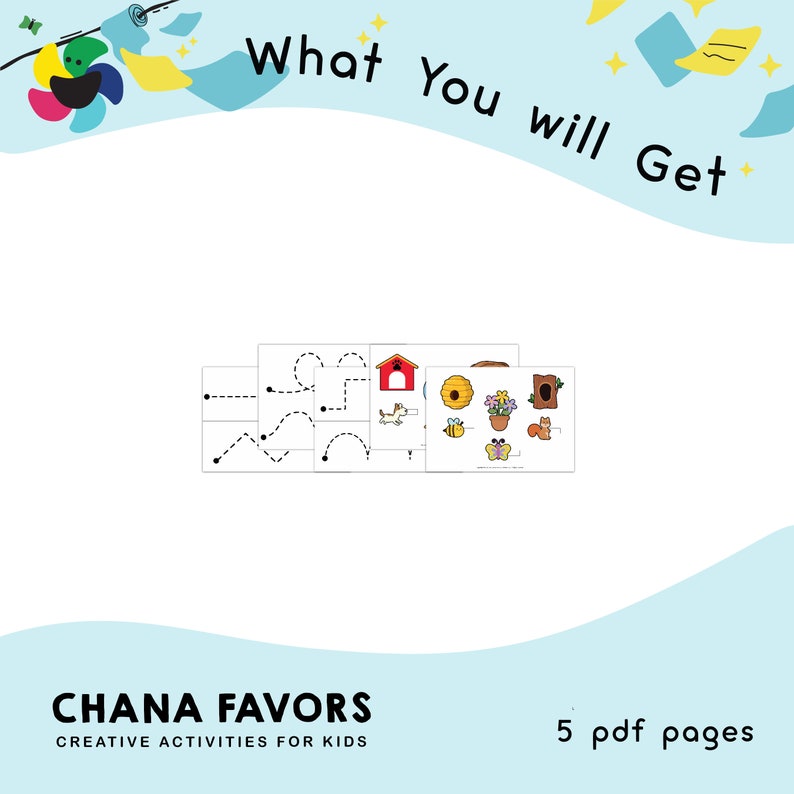 Find the Way Home Game: Fine Motor Skills Activity (printable PDF) - Etsy
