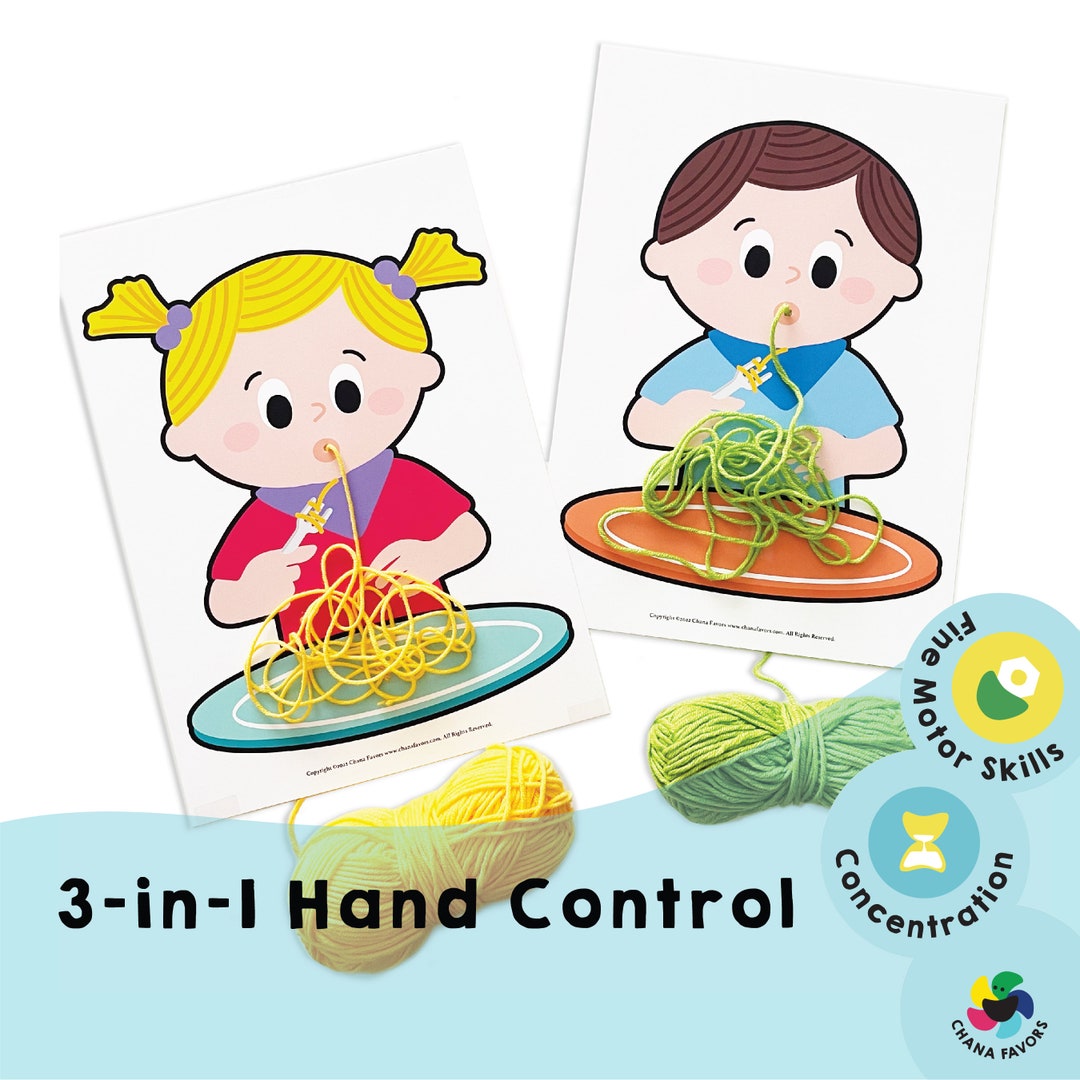 3-in-1 Hand Control - Printable PDF - Download Only - Preschool ...